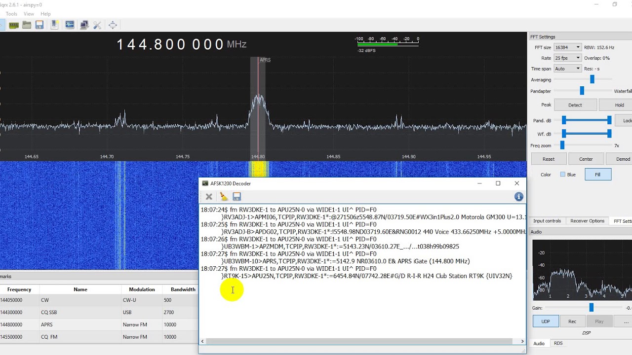 GQRX ON WINDOWS 10 - YouTube