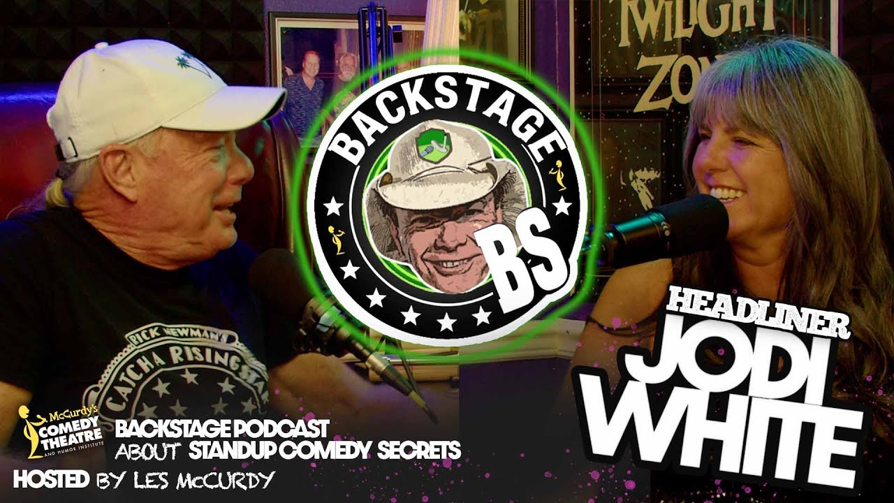 Backstage BS with Comedian Jodi White - YouTube