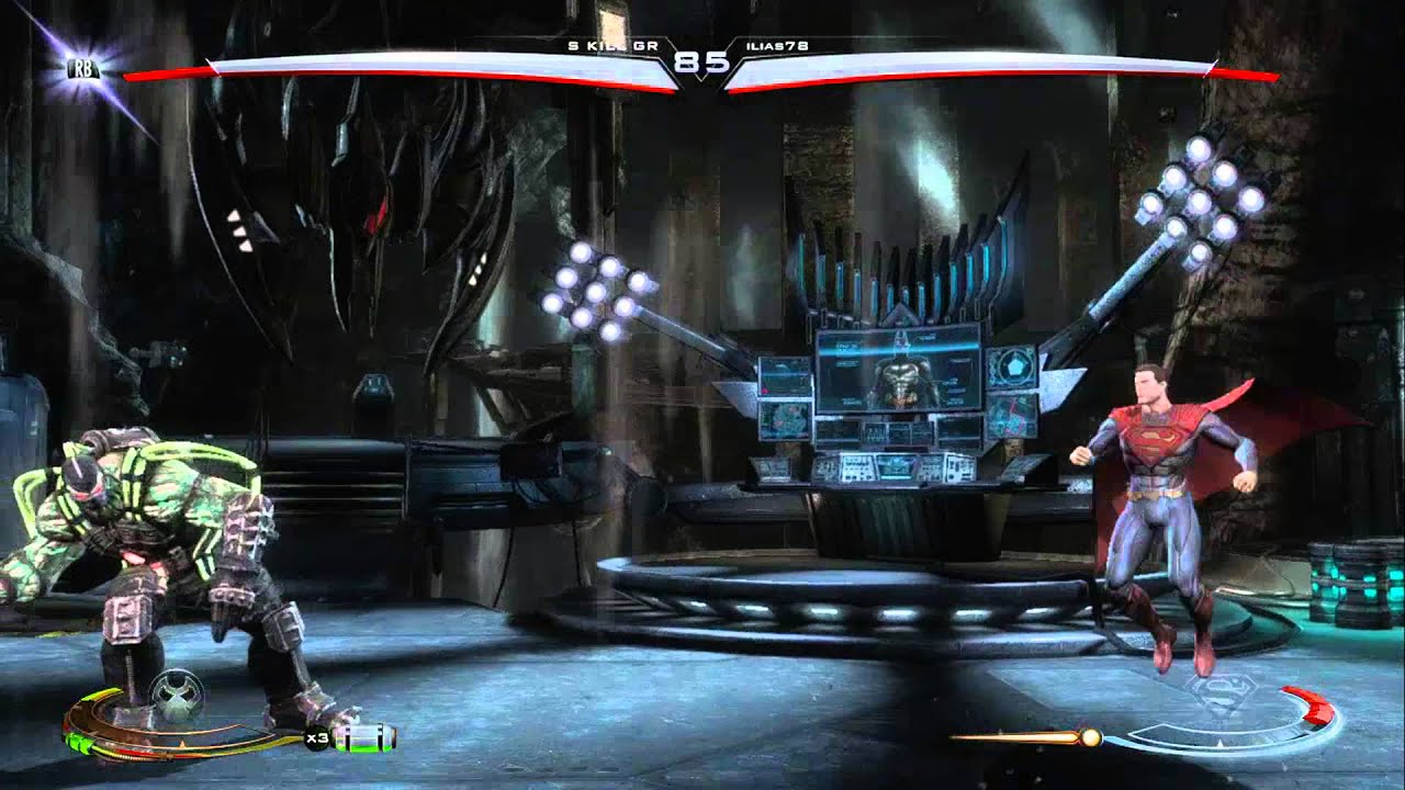 Injustice: Gods among us - Superman Vs Bane - FullHD 1080p - YouTube