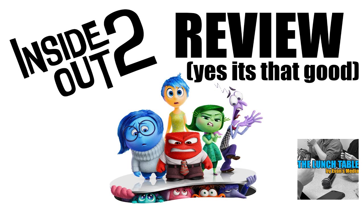 Inside Out 2 Review + Pixar Movie Ranking - The Lunch Table Podcast 4 ...