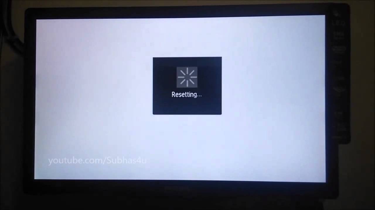 LED TV (Phillips) colour flickering solution - YouTube