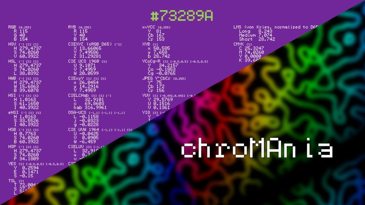 Color #73289A - Orb of Discord - YouTube