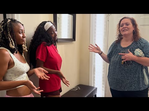Brooke asks Bethany if she can get her door put back on for her 