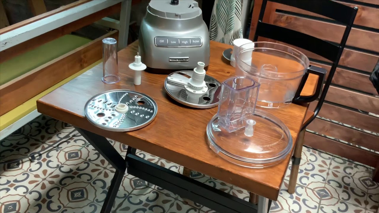 Tutoríal para utilizar la procesadora kitchen aid - YouTube