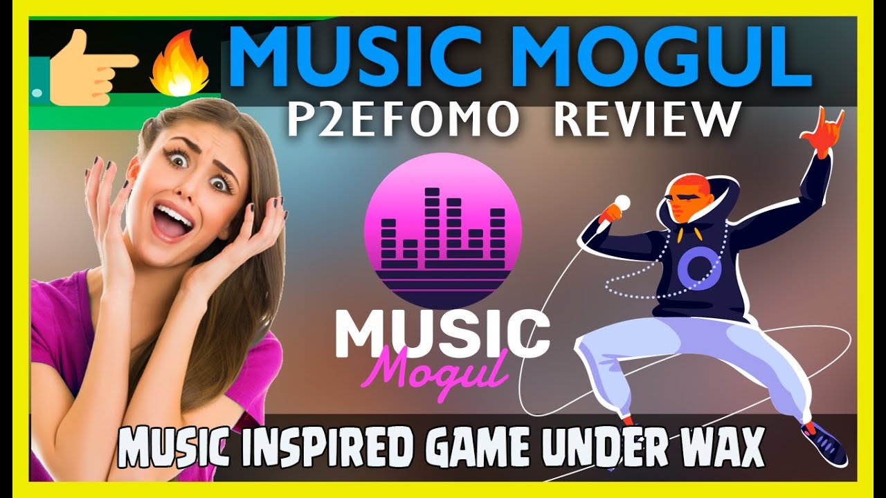MUSIC MOGUL - PLAY TO EARN REVIEW - UNDER WAX | WAX STUDIOS - YouTube