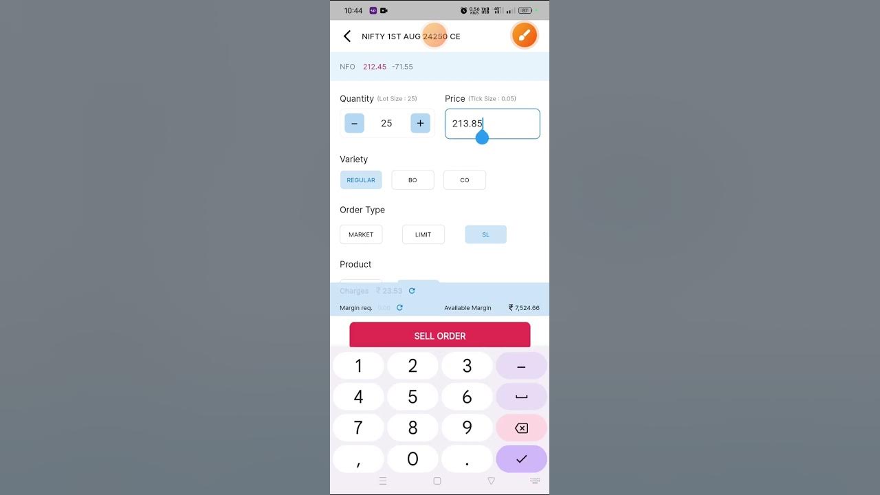 How we can place target stop loss and trailing stop loss in option ...