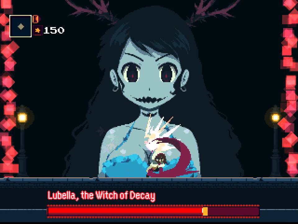 Momodora 4 Moka and The Witch of Decay Lubella boss battle (Insane,Leaf ...