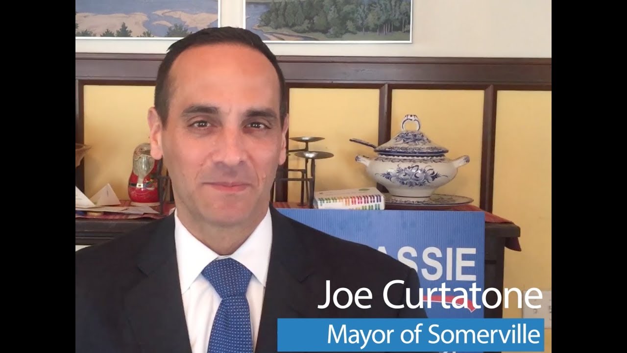 Endorsement from Somerville Mayor Joe Curtatone - YouTube