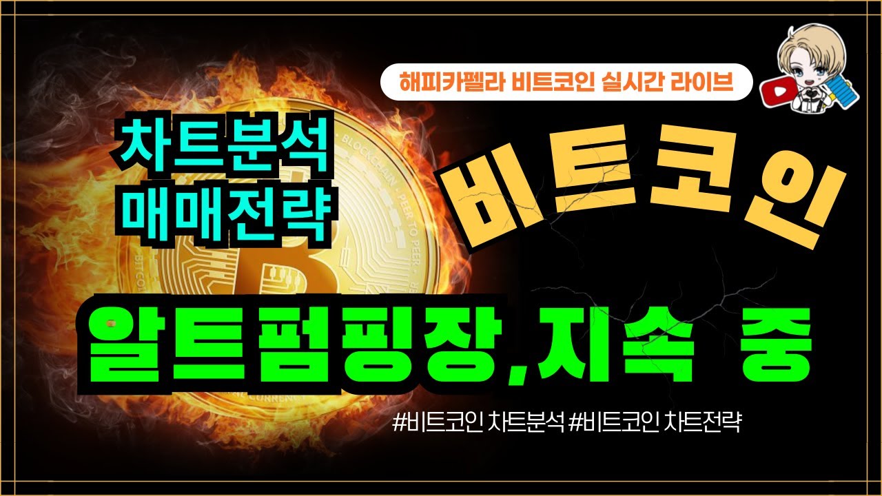 비트코인 실시간 알트펌핑 장 지속 중 차트분석 매매전략 924 점심💎비트코인 비트코인실시간 이더리움 리플