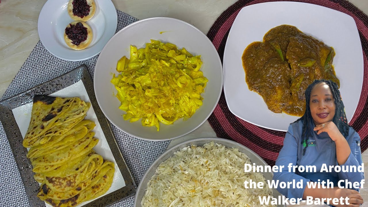 Dinner From Around the World with Chef Walker-Barrett - YouTube