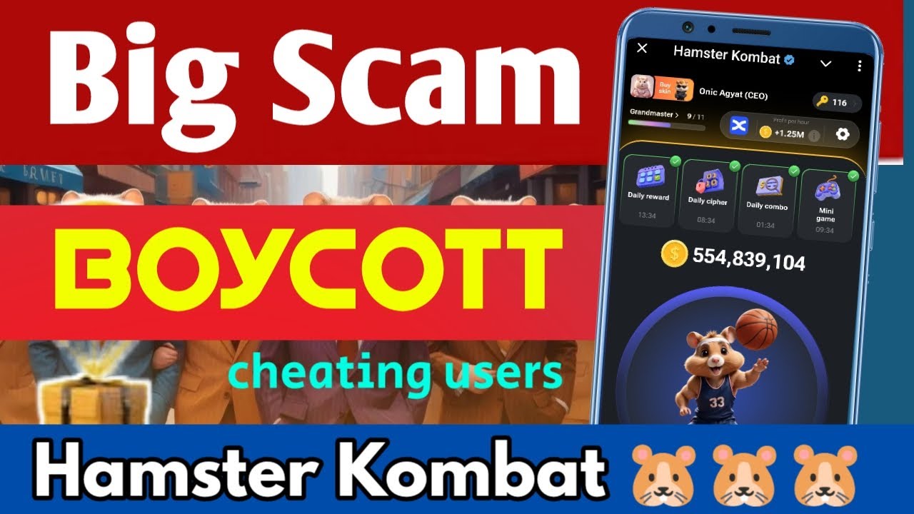Big Scam | Boycott Hamster Kombat | Hamster Kombat is Cheating 300M ...