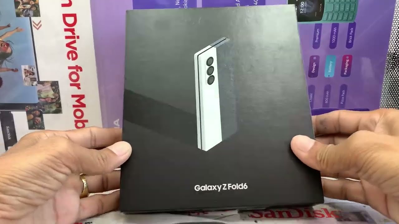 Samsung galaxy fold 6 5G unboxing | Z Fold 6 camera test - YouTube