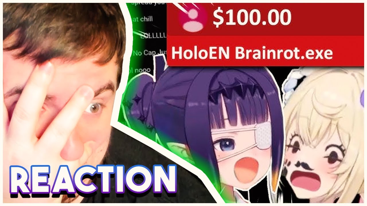 'What The Brain Rot Did To HoloEN' REACTION | LOONY REACTS - YouTube