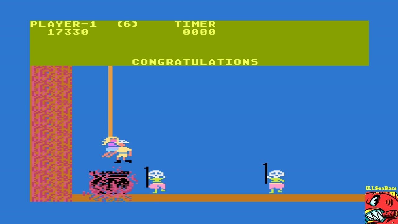Jungle Hunt (Beginner) [ATARI 8-BIT] 20,980 - YouTube