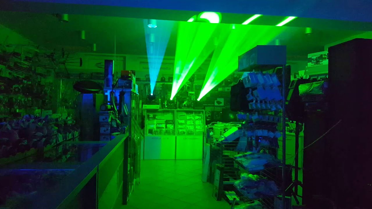 showtec phantom 50 led Mk II & cameo led 25 moving head - YouTube