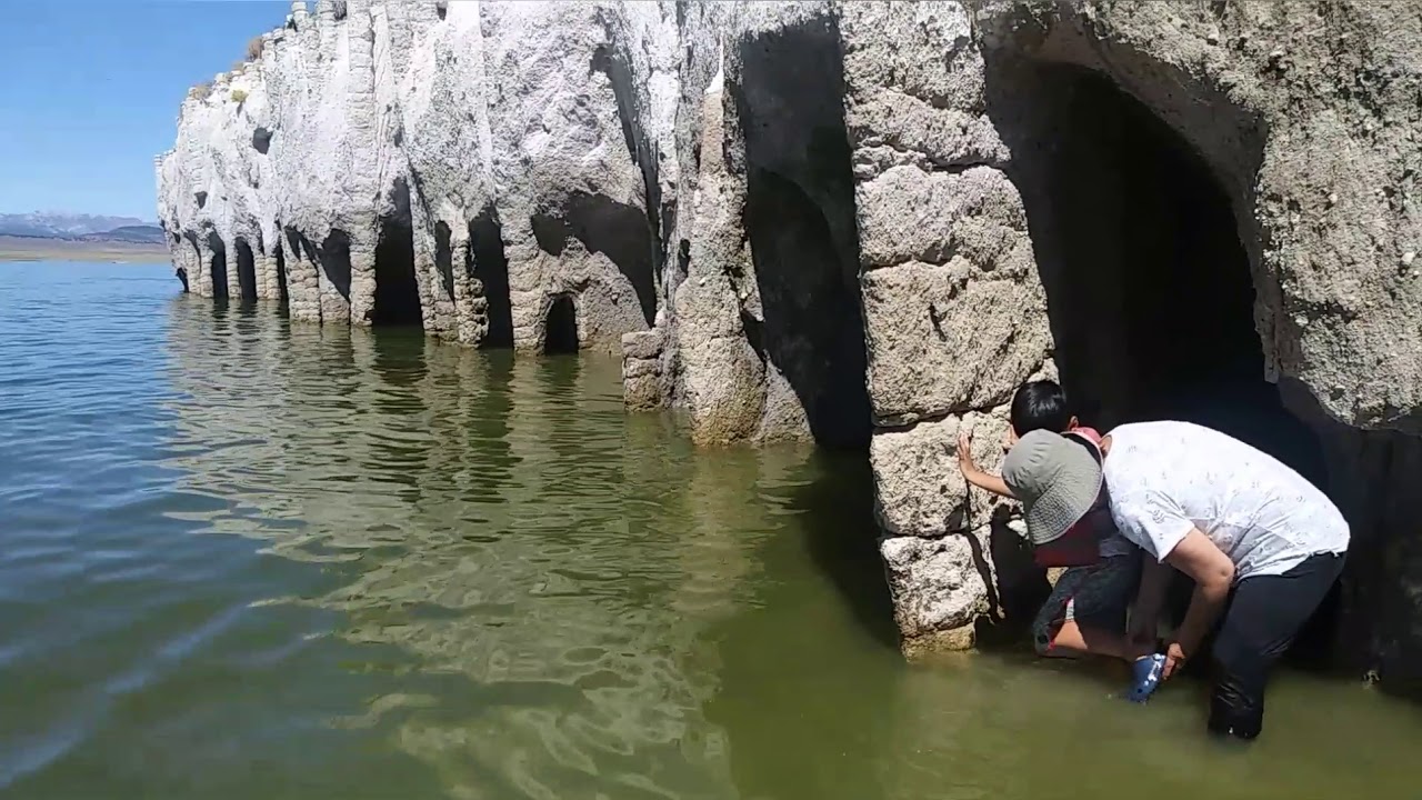 Visit Lake Crowley pillars before too late - YouTube