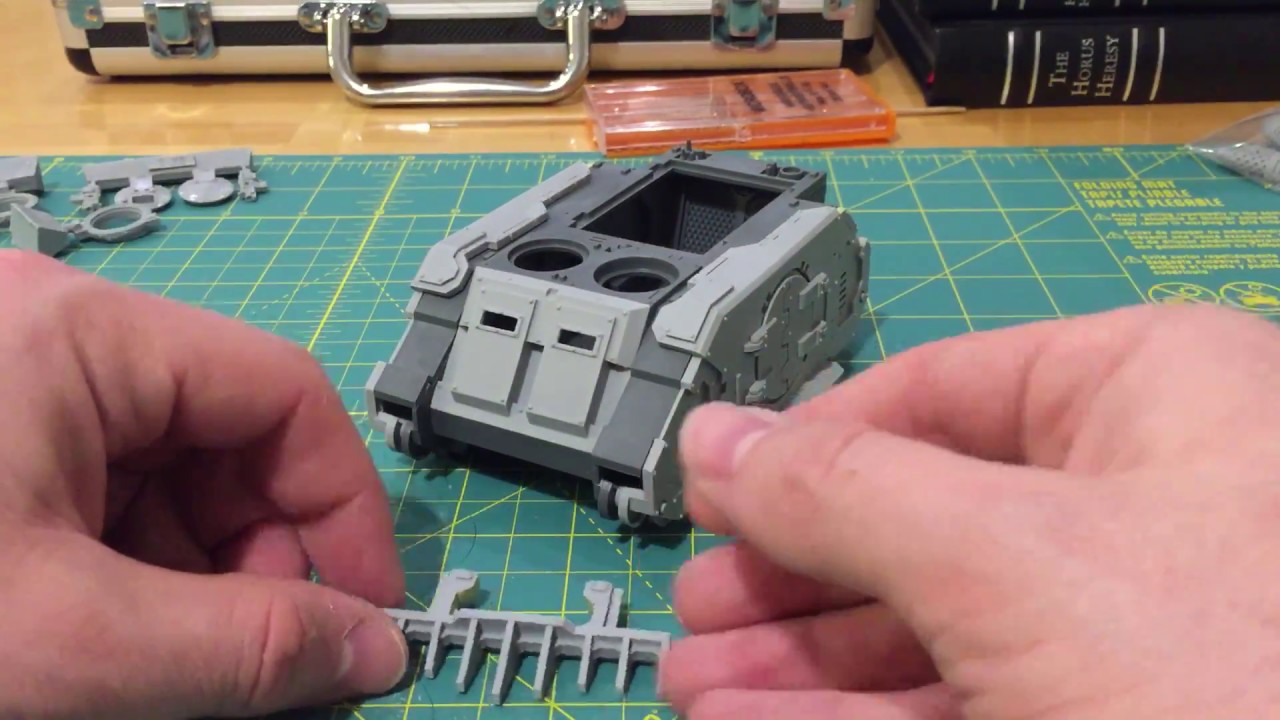 How-to: Fitting Forge World resin parts to Games Workshop plastic kits ...