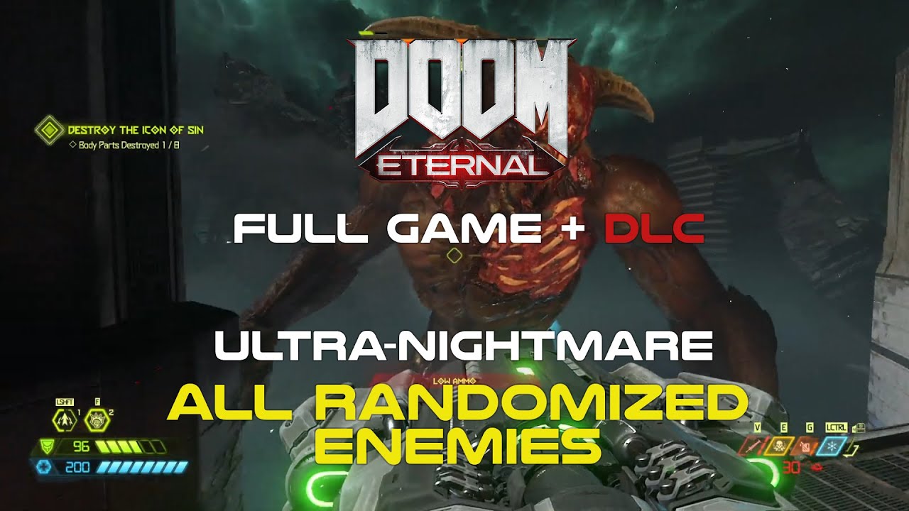 DOOM Eternal - All Randomized Enemies (Full Game + DLC) | Ultra ...