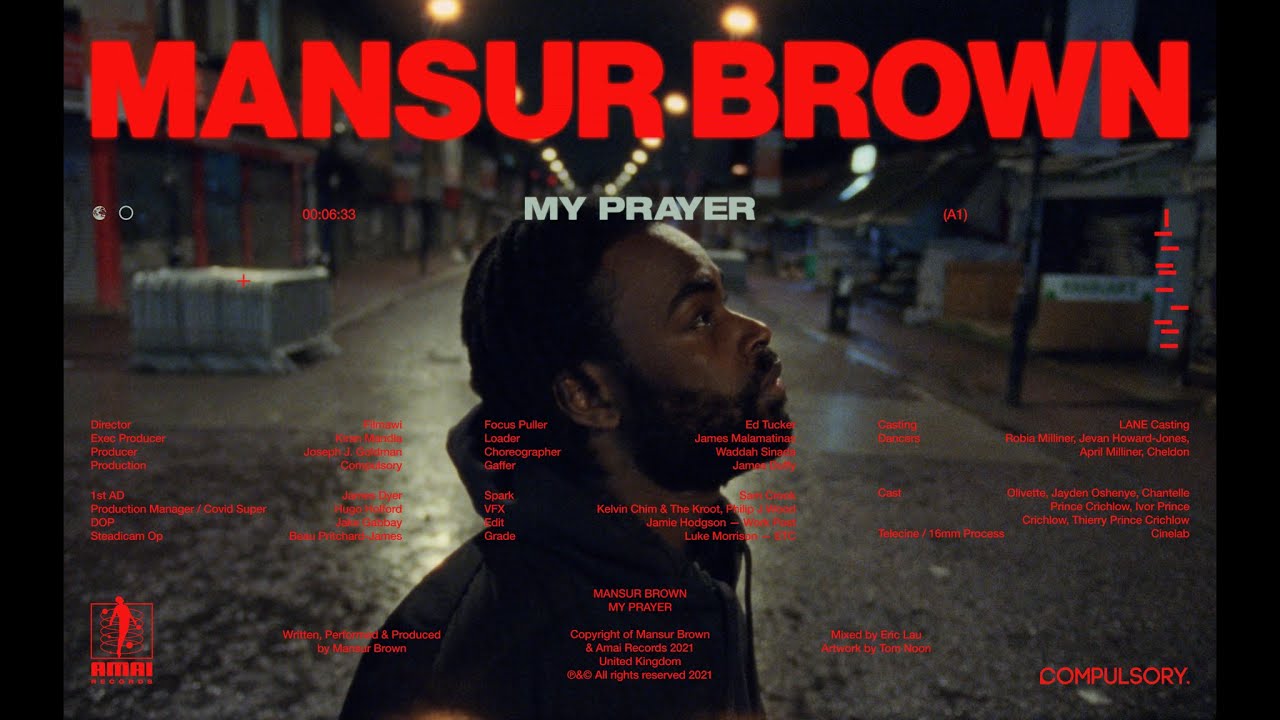 Mansur Brown - My Prayer (Official Video) - YouTube Music