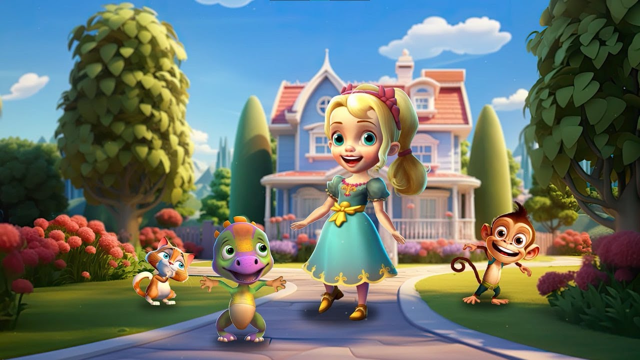 Colaj cântecele pentru copii - Dacă vesel se trăiește - YouTube