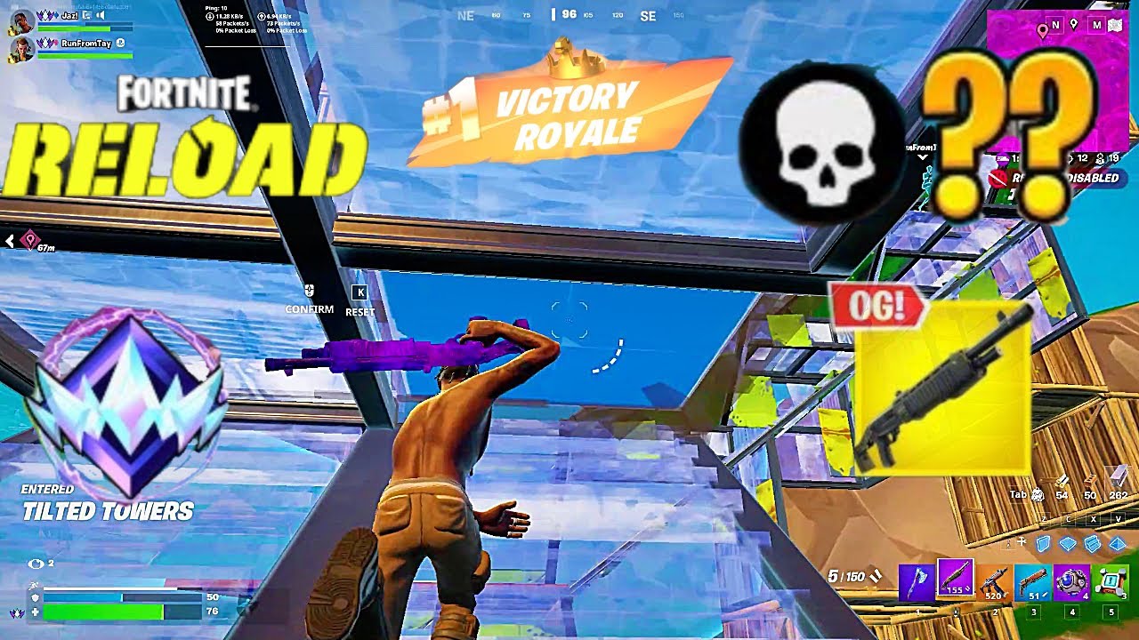 Fortnite Reload | High Kill UNREAL Ranked Win Full Gameplay(High Kill ...