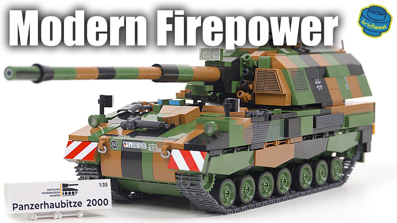 Panzerhaubitze 2000 - Ultimate Howitzer - COBI 2628 (Speed Build Review ...