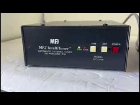 MFJ-928 AUTOMATIC ANTENNA TUNER - YouTube