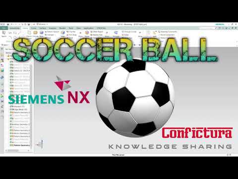 3D Soccer Ball Modeling Tutorial / Siemens NX10 - YouTube