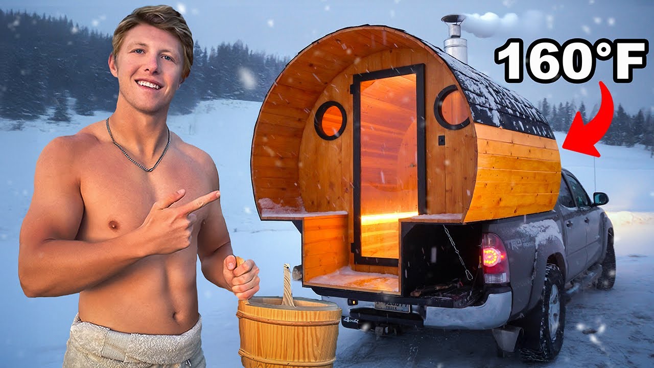 Building a Luxury Sauna for my Truck (Start to Finnish) - YouTube