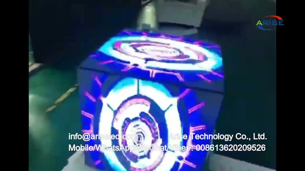 Cube stool Magic Cube Led Display Outdoor IP65 Waterproof Commercial Led Display P2.5mm P3mm ...