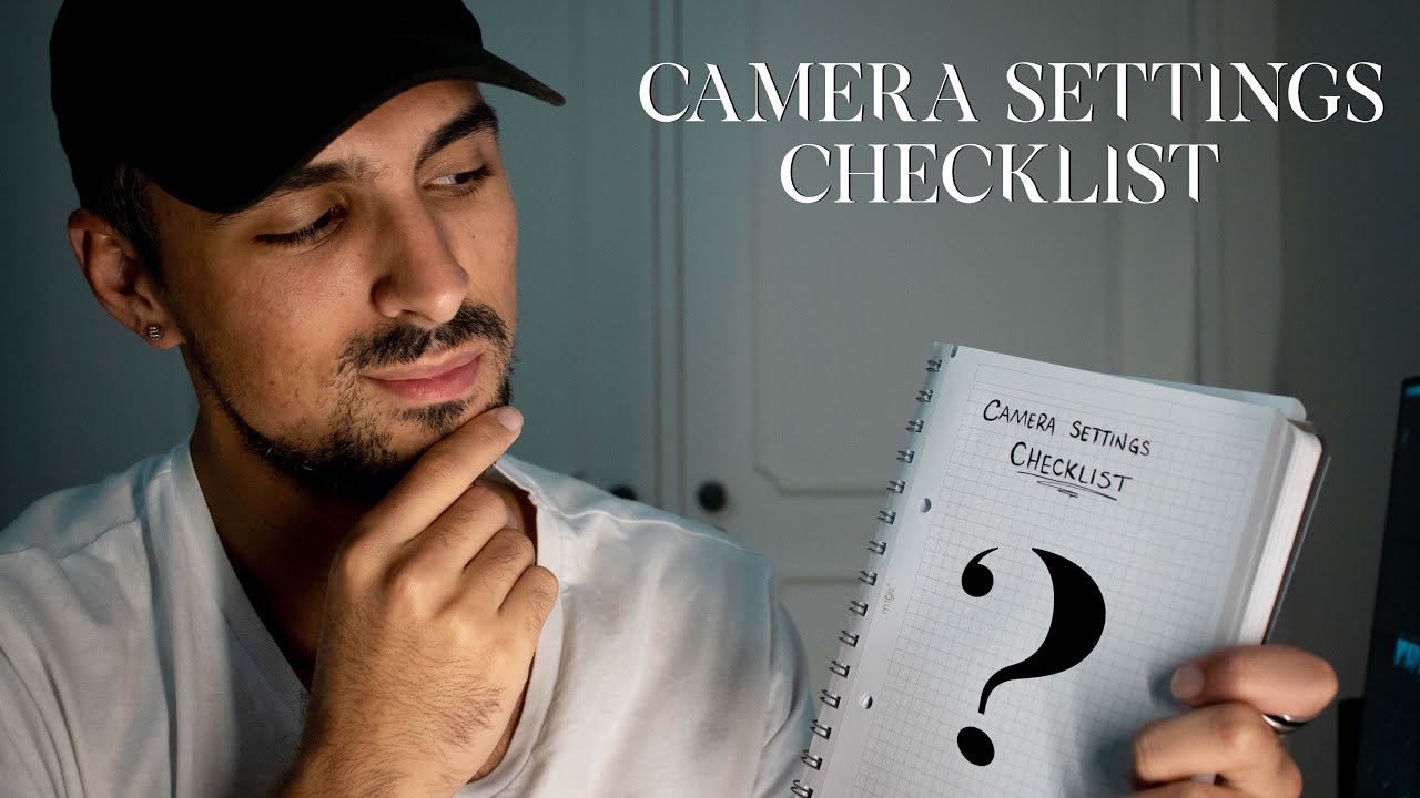 Creating a checklist for my Camera Settings | Canon 800D | (Pre ...