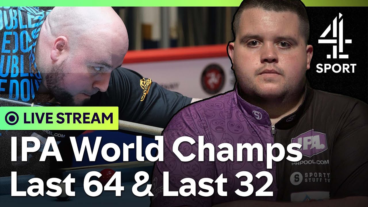 Live Pool | Last 64 & Last 32 | Evening Session | IPA World ...