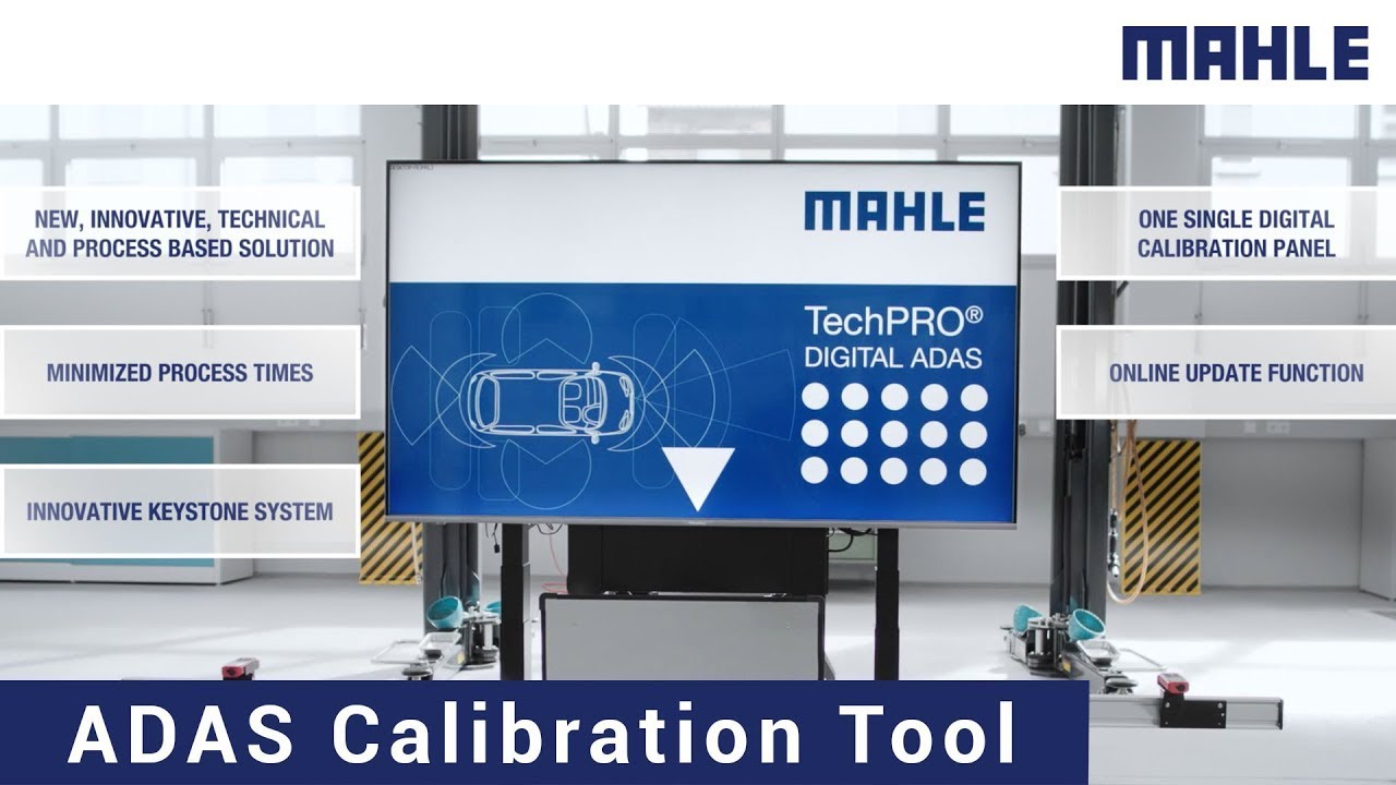 MAHLE TechPRO® Digital ADAS Calibration Tool - YouTube