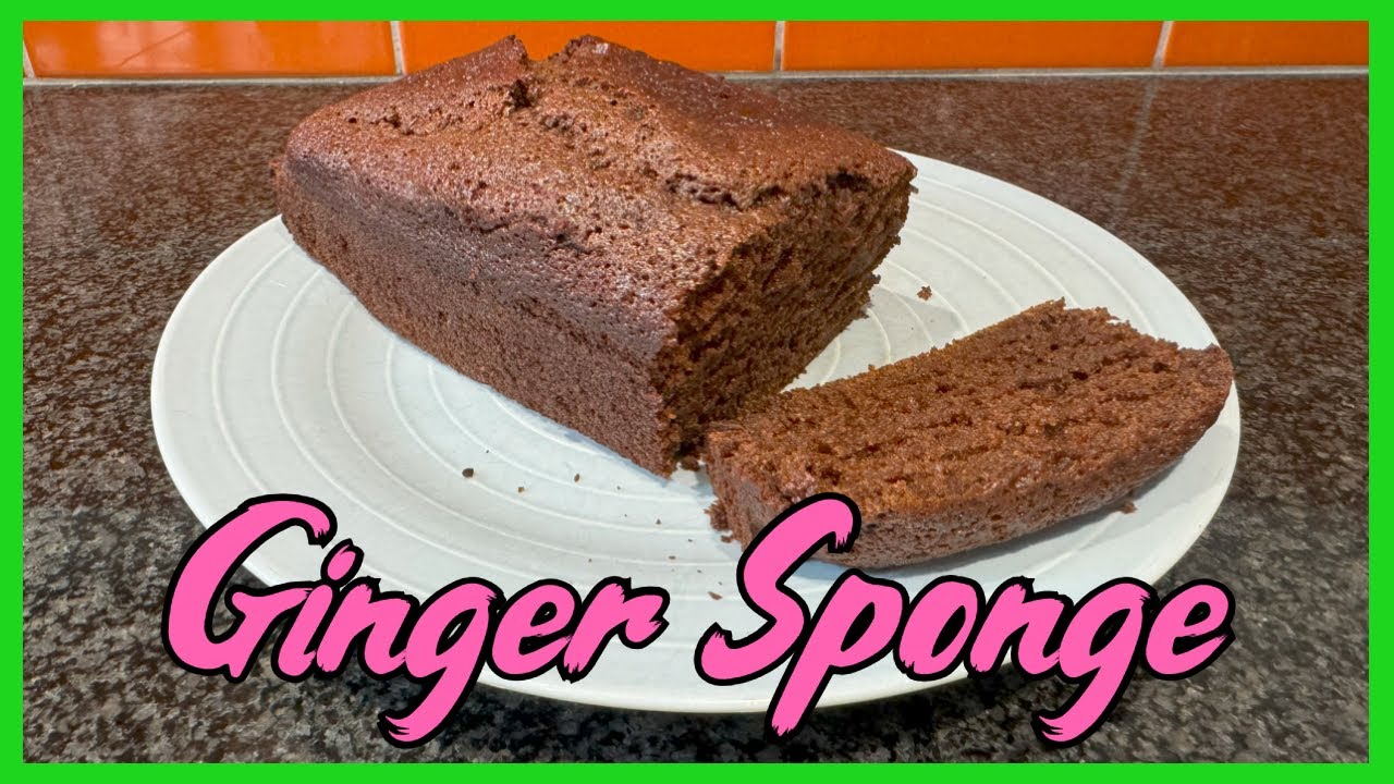 Baking With T-roy| Ginger Sponge - YouTube