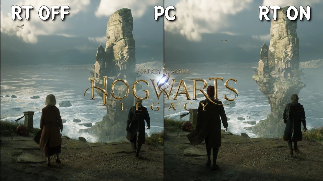 PC 호그와트 레거시 RT OFF VS RT ON - YouTube