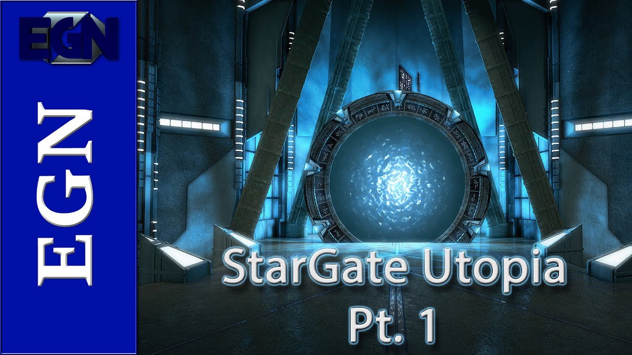 Stellaris | StarGate Utopia Pt.1 - Founding of Atlantis - YouTube