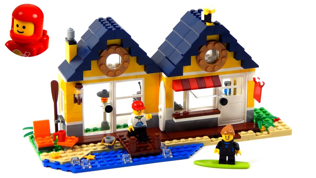 Lego Creator 31035 Beach Hut Lego Speed Build - YouTube