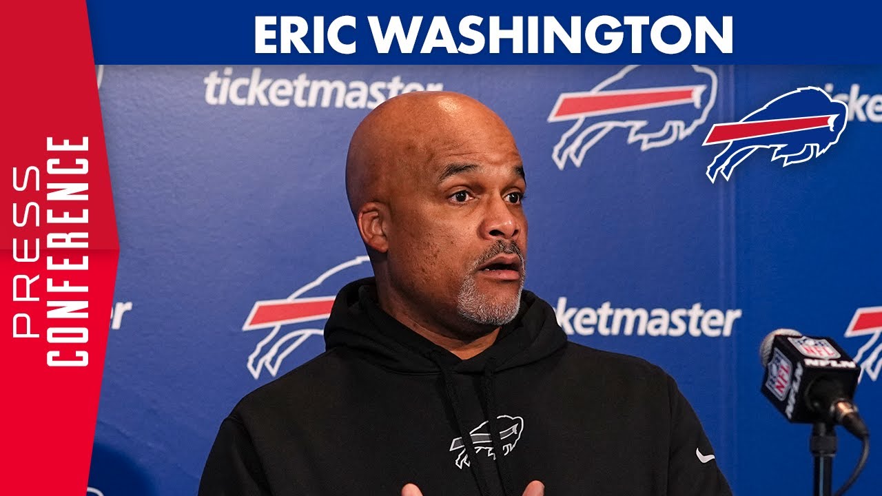 Eric Washington: "Emphasize Taking the Ball Away" | Buffalo Bills - YouTube