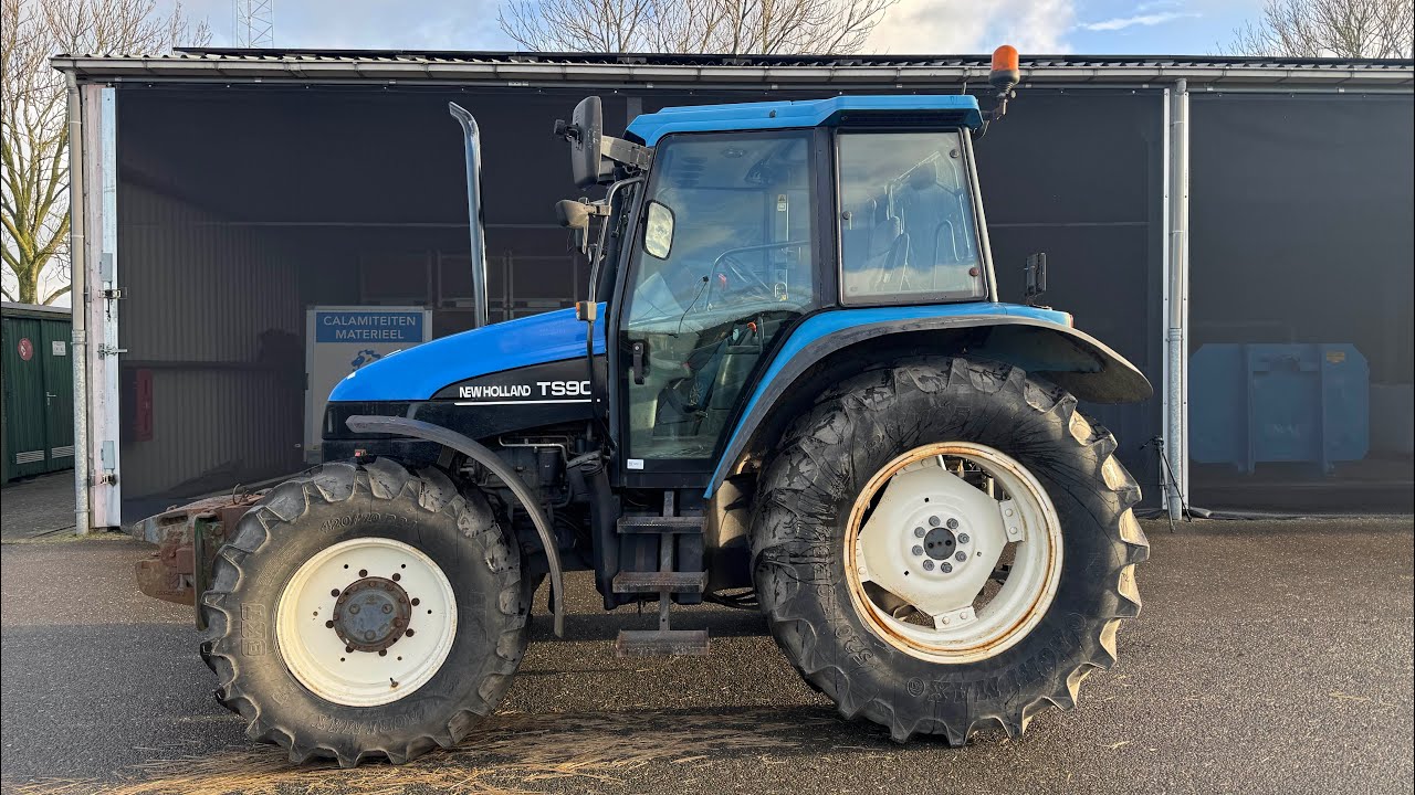 42 | Tractor New Holland, TS90, bouwjaar 2000 | Kenteken THZ-42-F ...
