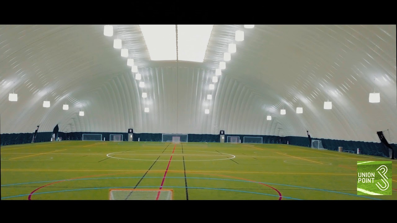 Indoor Softball at Union Point Sports Complex - YouTube