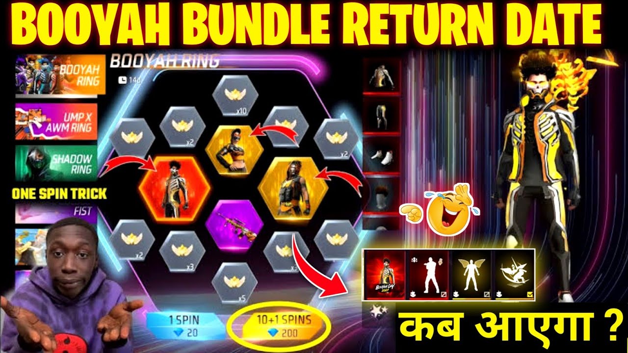 Booyah Day Bundle Return Kab Aayega 🔥 | Booyah Bundle Return Confirm ...