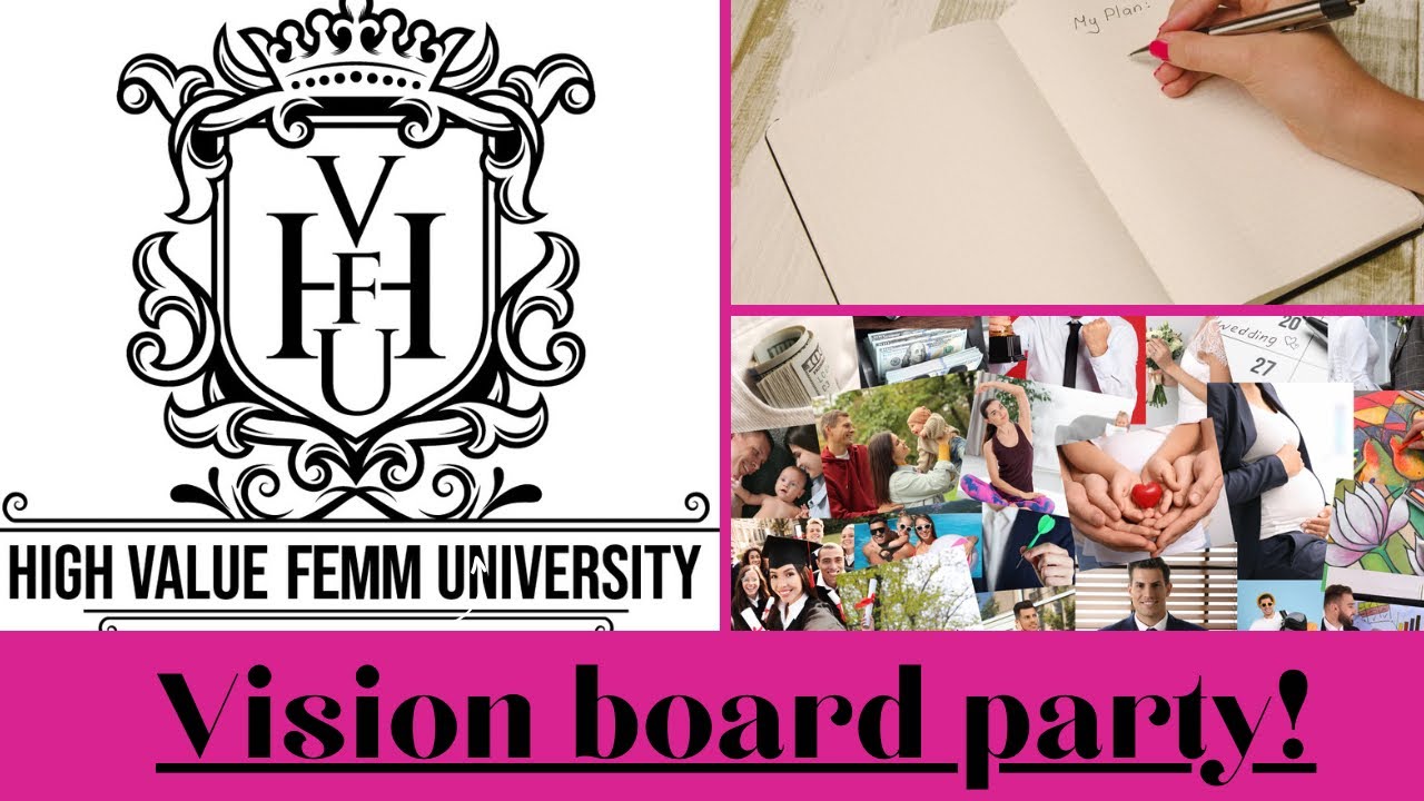 The vision board party was a success😁🫶🏽 🎉 thank you to everyone who ...