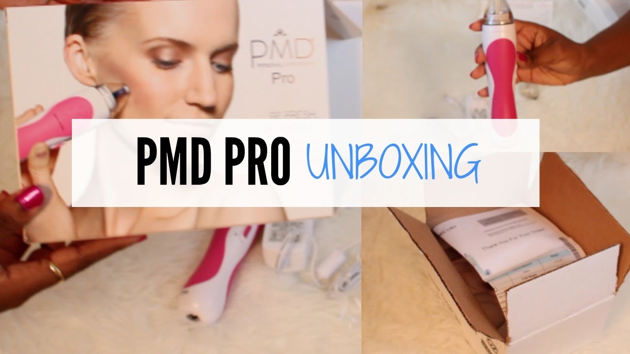 PMD PRO UNBOXING | PERSONAL MICRODERMABRASION - YouTube