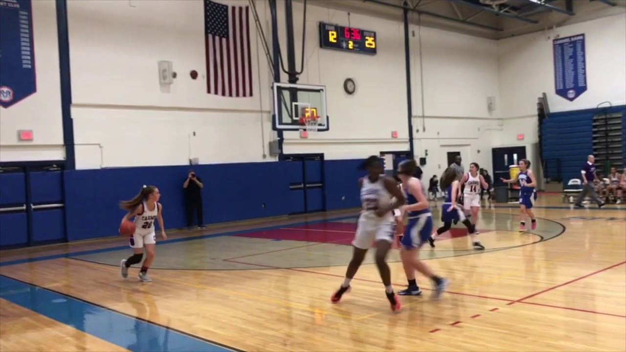 (Game Film) 9th Grade Kristina Rush #10 Mahopac vs Carmel - YouTube