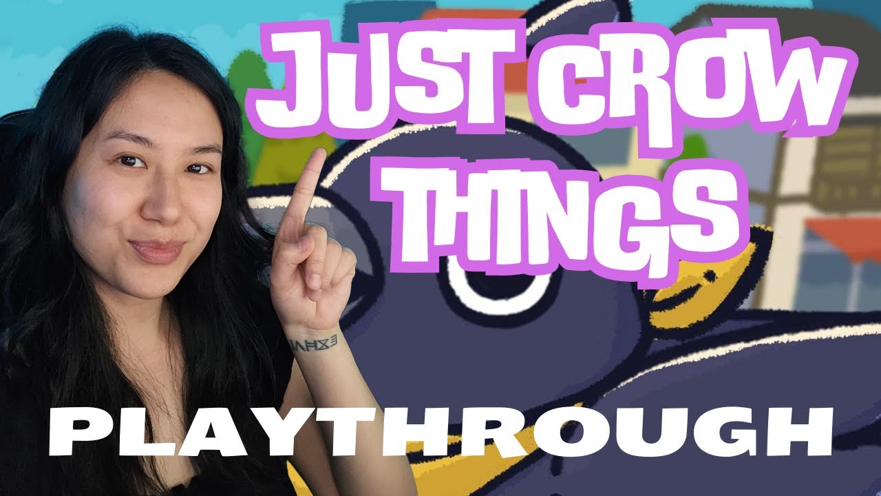 BEING A CROW - JUST CROW THINGS GAME REVIEW - YouTube