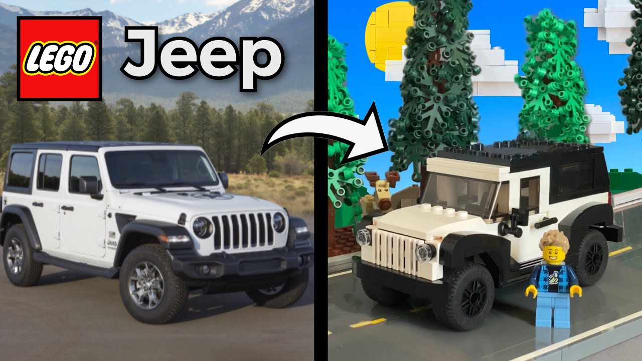 I Built My Dream Car In LEGO (Ep. 1 Jeep Wrangler) - YouTube
