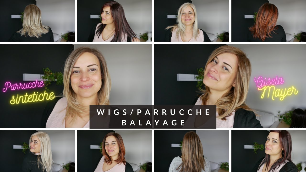 Hi Jill by Gisela Mayer - Parrucca sintetica balayage 7 colori - YouTube