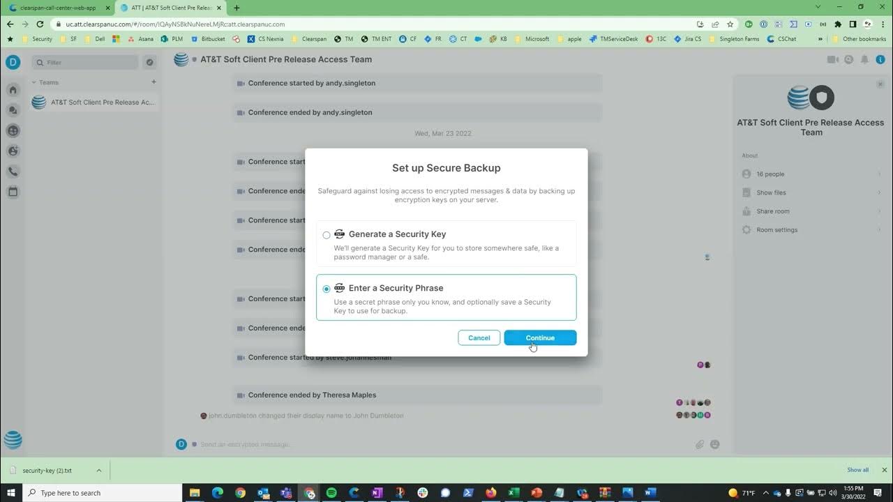 How to set your passphrase - YouTube