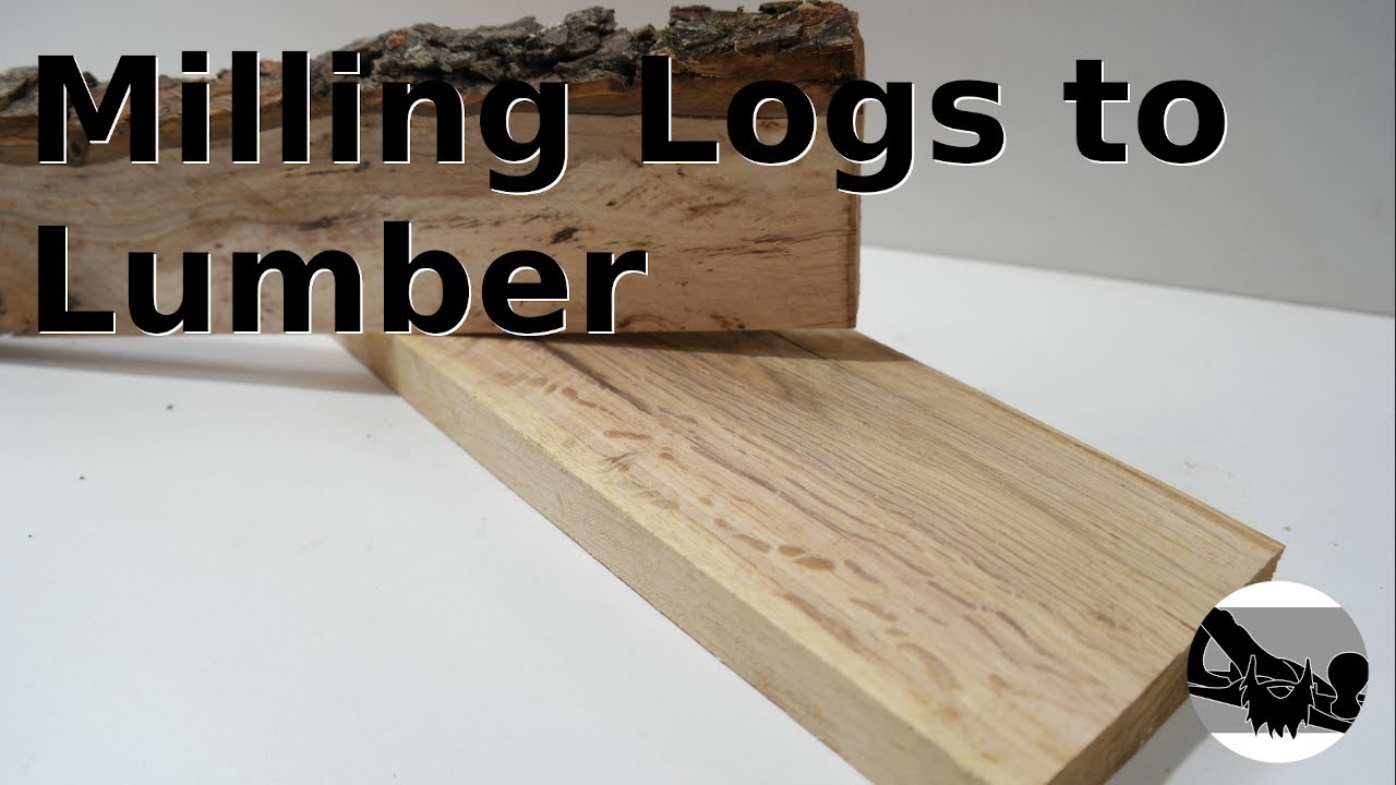 Milling Logs to Lumber - YouTube