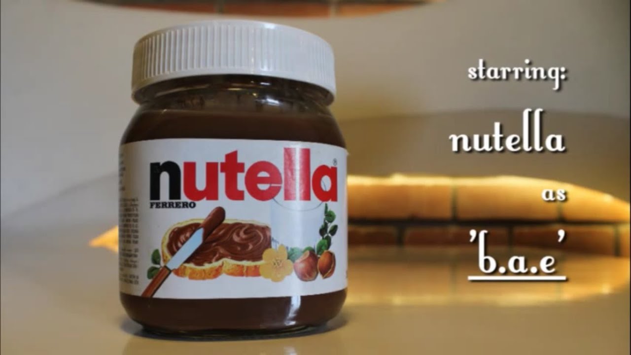 Nutella Was My B.A.E. | Nutella Addiction - YouTube